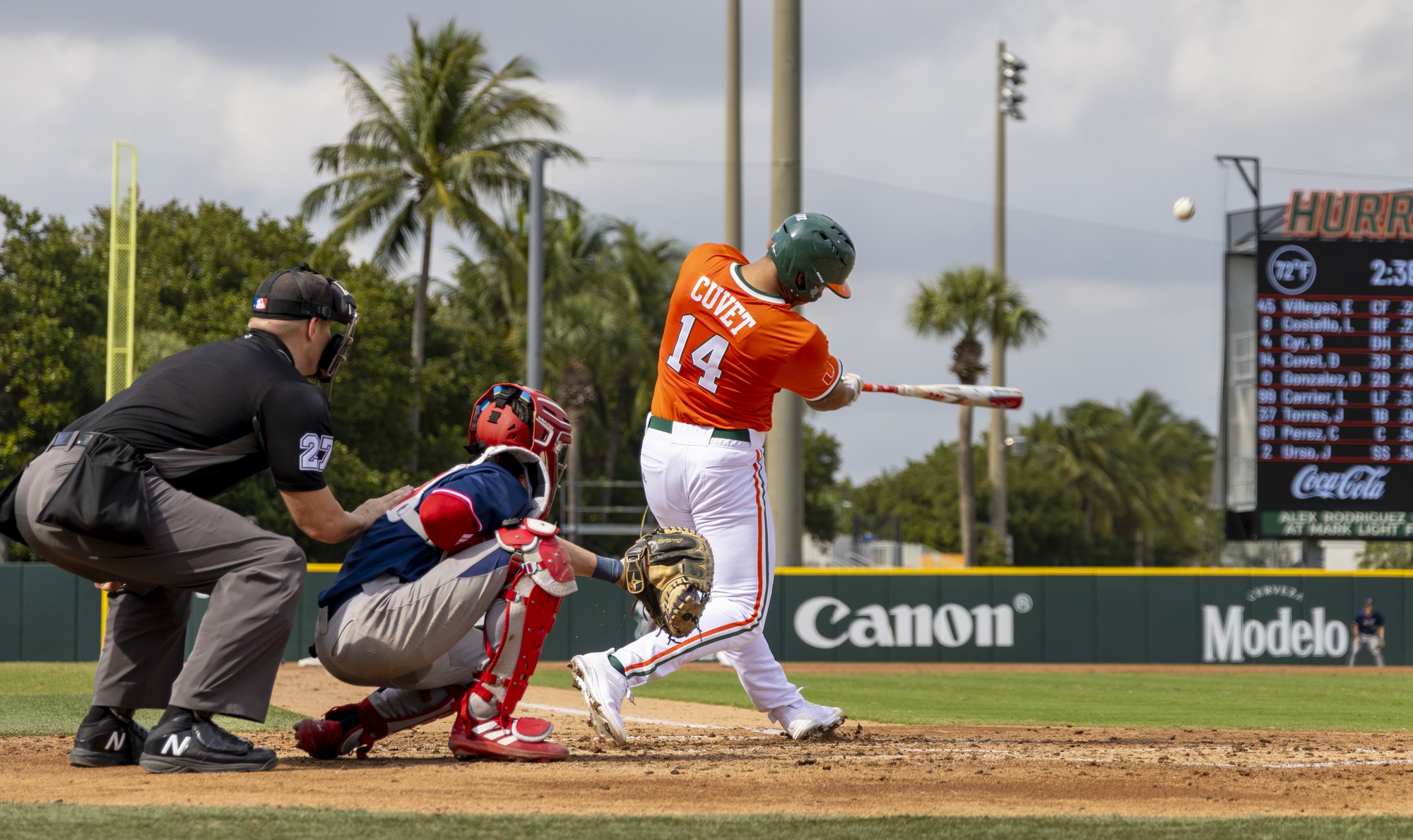 Bats pop for Miami en route to 3-0 opening weekend - The Miami Hurricane