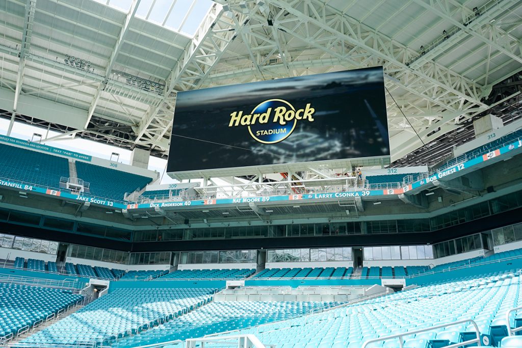 Hard Rock Stadium comes with benefits for game day experience - The ...