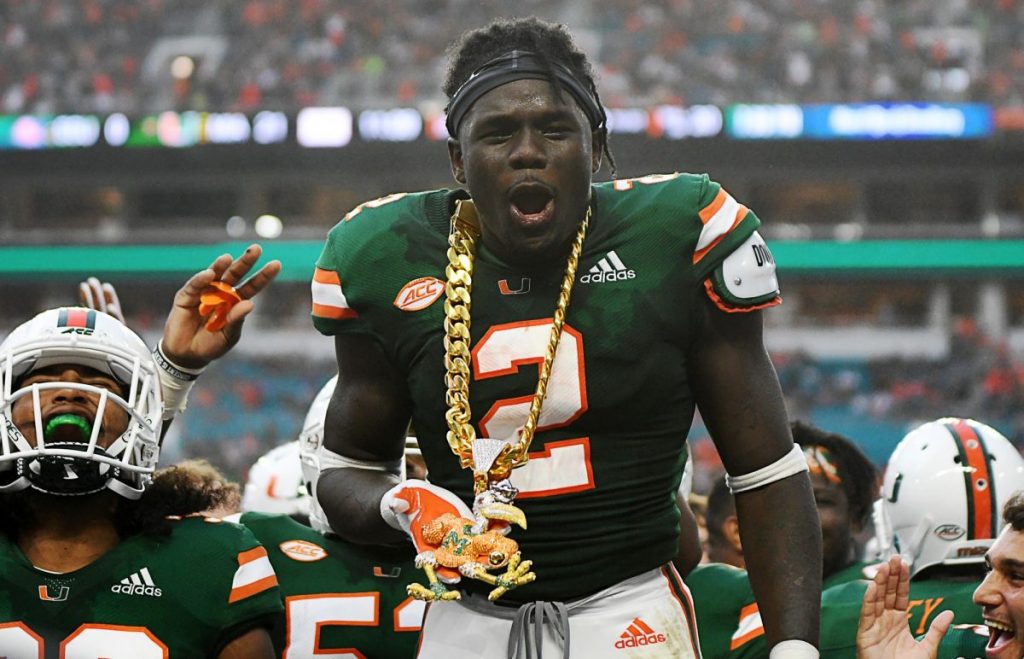 The Miami Hurricanes’ Turnover Chain returns with new design - The ...