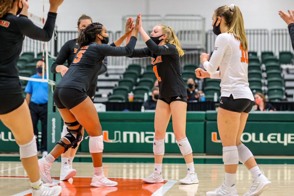 Volleyball splits final road set of season versus Boston and Virginia ...