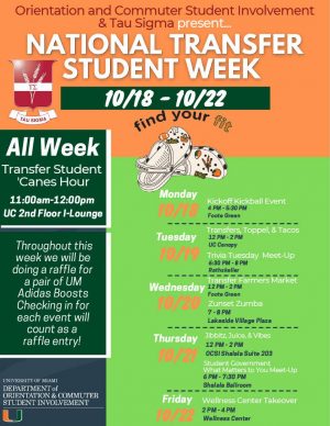 National Transfer Student Week provides UM transfers recognition and ...