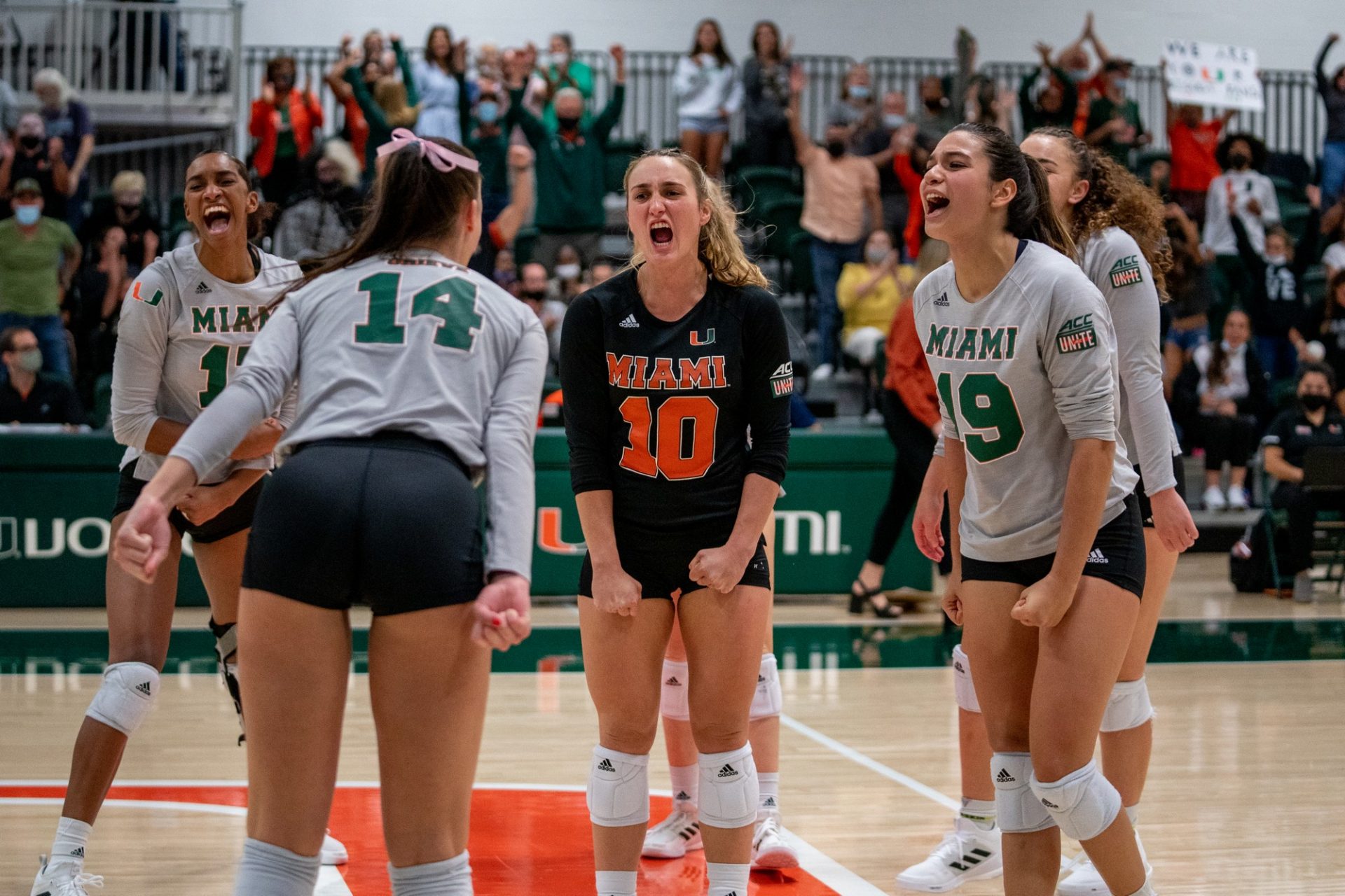 Gallery: Volleyball wins during Halloween weekend - The Miami Hurricane