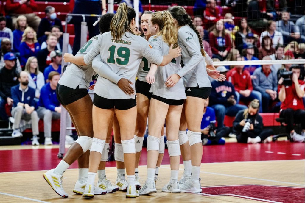 Miami volleyball falls to Kansas in first round of 2022 NCAA Division I ...