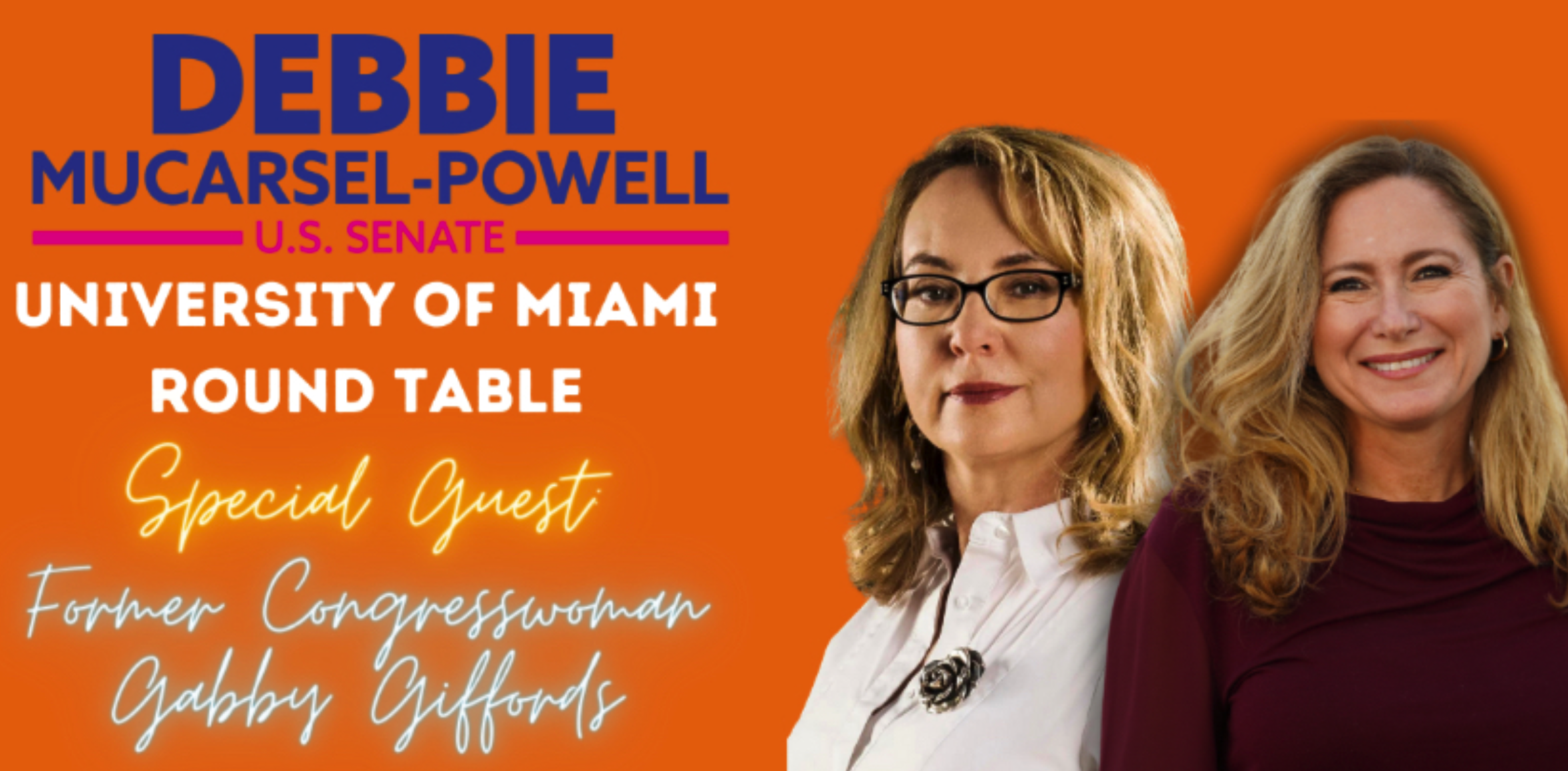 Debbie Mucarsel-Powell and Gabby Giffords ignite change in a dynamic ...