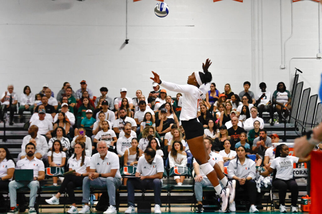 Miami volleyball defeats Duke in a close match on the road - The Miami ...