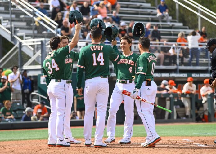Hurricanes baseball extends win streak to five, toppling Florida Gulf ...