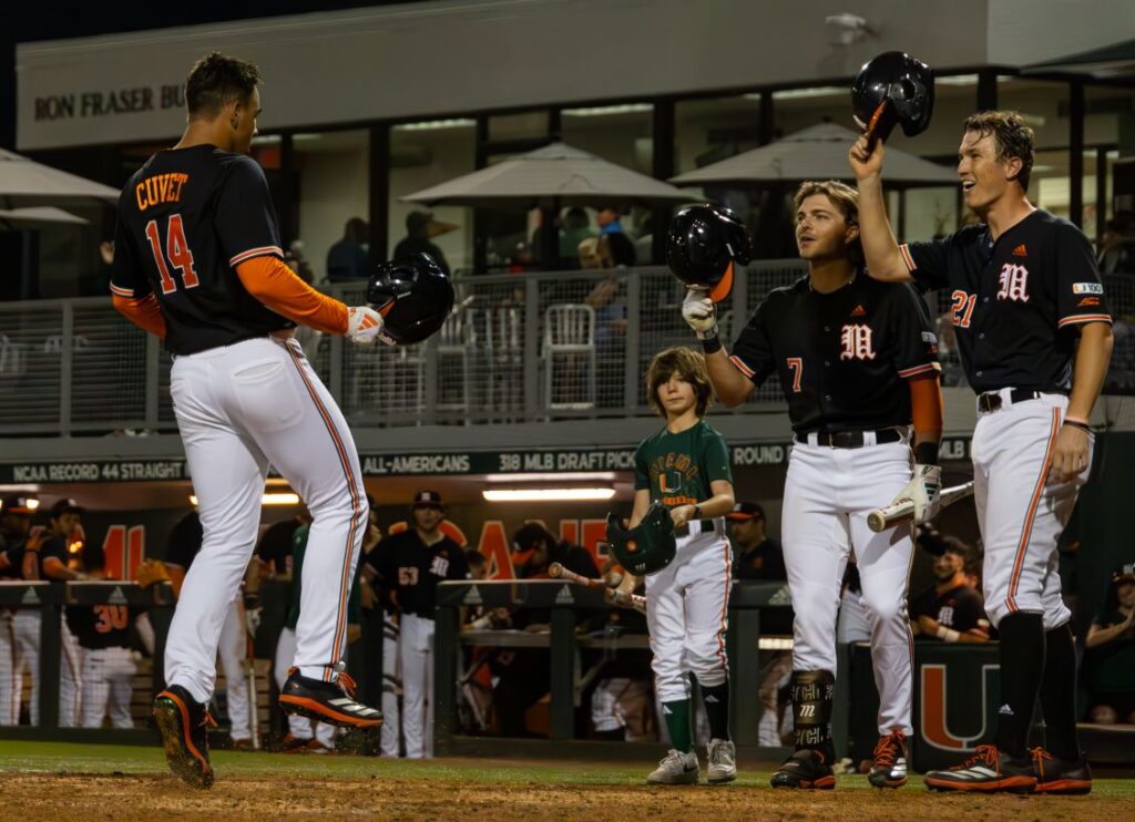 Launchpad at The Light: Miami launches 5 homers to power past Villanova ...