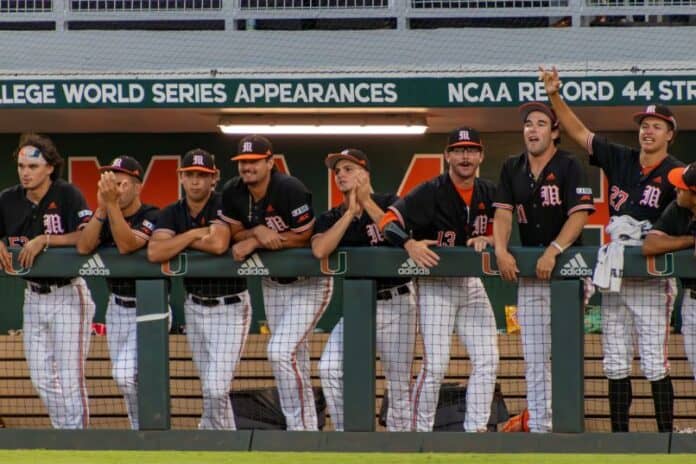 Miami baseball gets blown out for the second midweek game in row with a ...